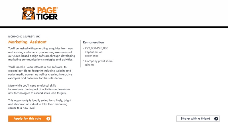 PageTiger Careers