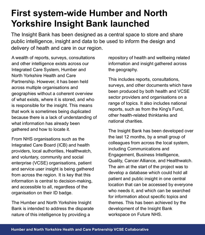 VCSE Collaborative Newsletter - Issue 15 - 2025