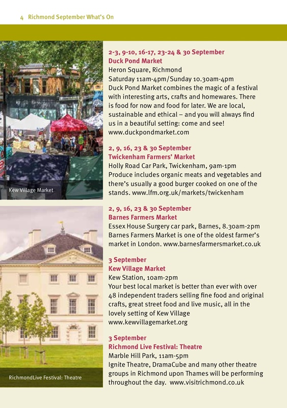 What's On Richmond - September 2023